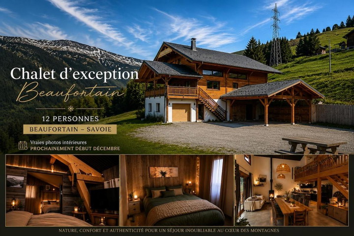 Grand Chalet Beaufortain 12 Pers - Beaufort, France