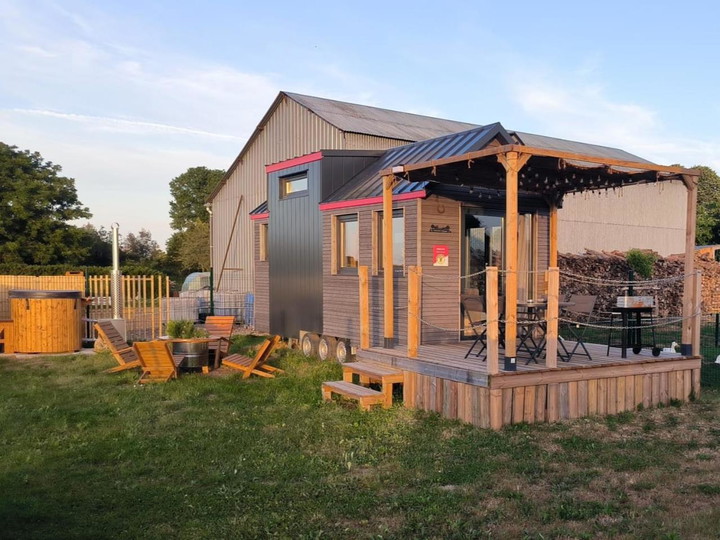 Tiny House Familiale à La Ferme Pédagogique - Spa Inclus - 1h30 De Paris - Eure-et-Loir