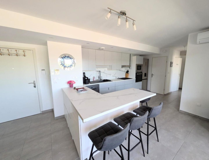 Le Contemporain · T4 Neuf, Terrasse Vue Pins & Clim - Fos-sur-Mer