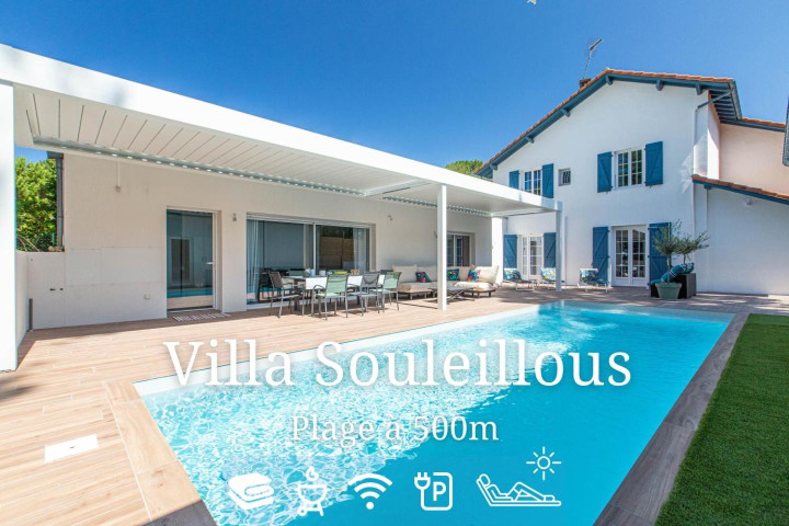 Villa Souleillous, Basco Landaise De Prestige, 500m De La Plage - Capbreton