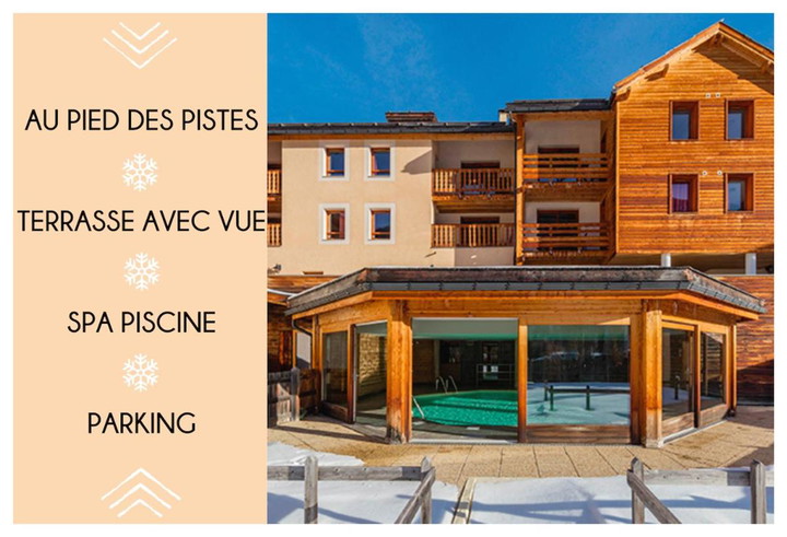 Appartement Familial Abries - Jacuzzi Et Piscine - Pied Des Pistes - Saint-Véran