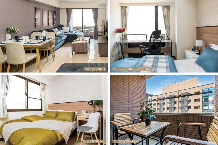 New Building 3b2bldk Workspace Taipei Main Station • 新大樓 台北車站 3房2衛 客廳廚房 工作空間 - Taipei