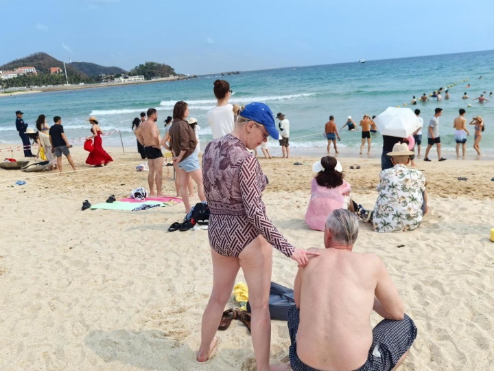 三亚大东海Апартаменты с видом на море СаяАдресJinmao Sea View Garden 8 Haihua Road - Sanya