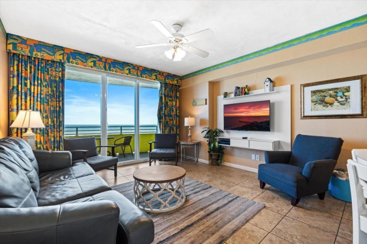 Stunning 5th Floor Oceanfront Retreat - Newly Furnished, At The Wyndham Oceanwalk - Ormond Beach, FL