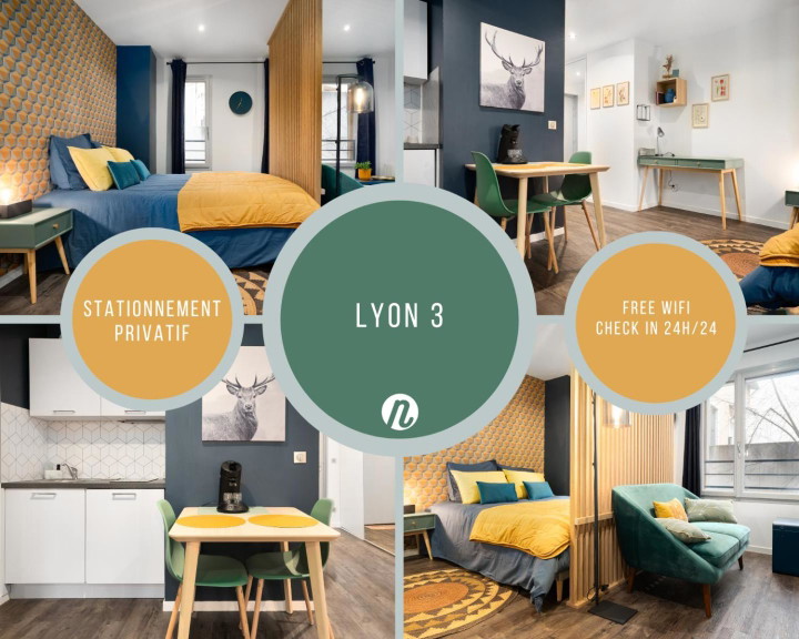 Studio Cosy Avec Parking - Rhône