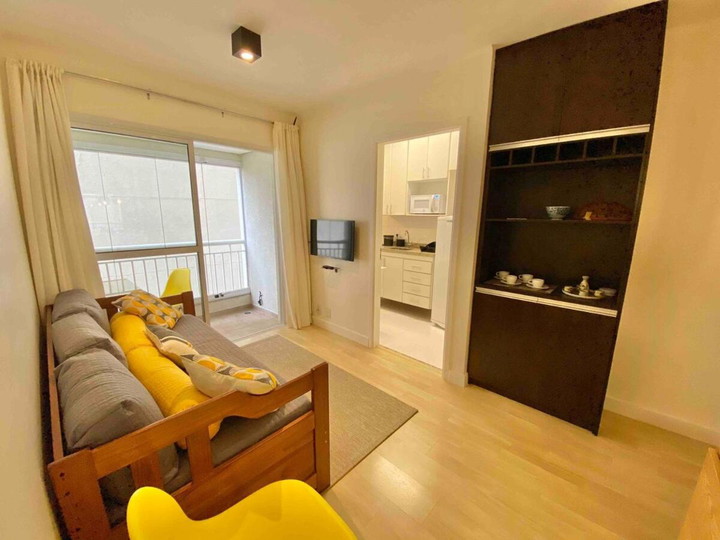 Apartamento Próximo Ao Metro Higienópolis, Av Paulista Com Estacionamento - São Paulo