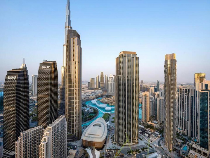 Panoramic Full Fountain,opera& Burj Sky View 4br Apt - Dubai