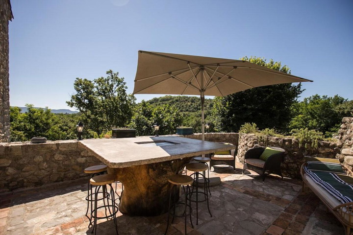 Domaine Le C4 - Restaurant Et Gîte D'exception Familial Avec Terrasse Ardèche - Les Vans