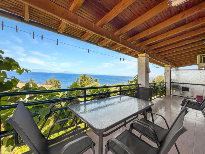 Andromaches Family Room Balcony - Corfu