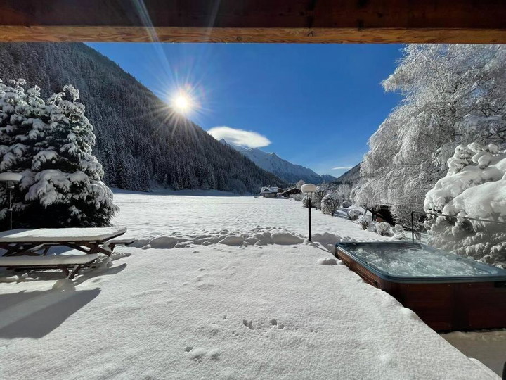 Chalet Melusine - Big Chalet W Spa Pool, Sauna, Huge Terrace, Views & Privacy! - Argentière