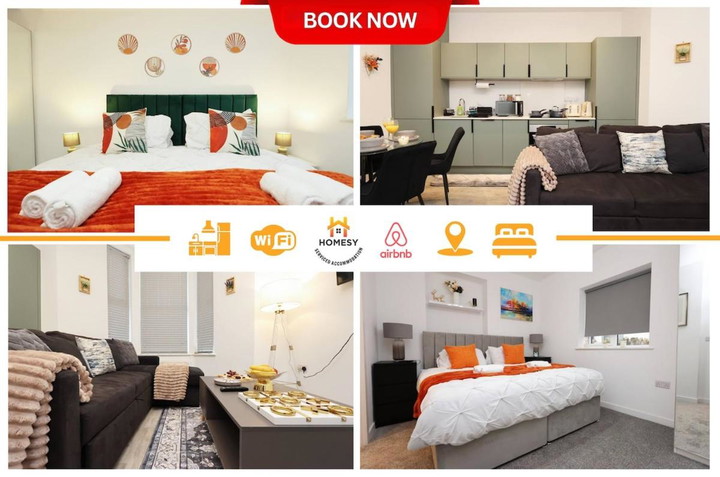 Newly Built Stylish & Central 2-bedroom 2-bathroom Apartment - Cardiff City Centre - Cardiff