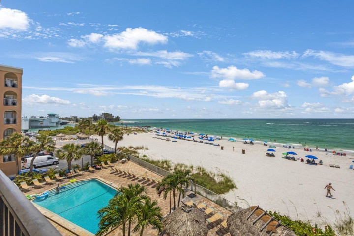 Direct Beachfront - Updated - Sandy Shores #304 - Madeira Beach, FL
