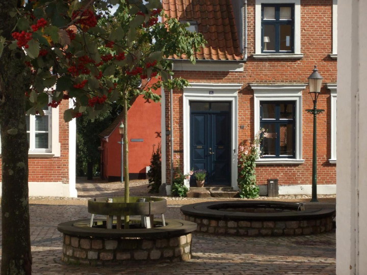Nattely I Viborg By - Danemark