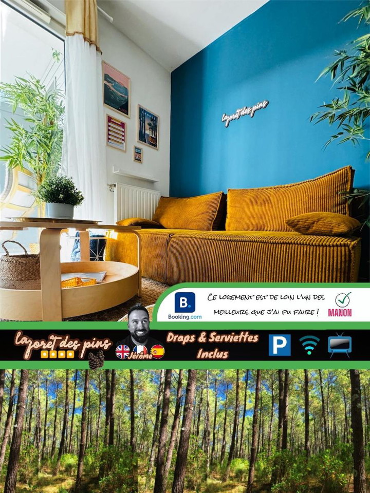 La Forêt Des Pins - Free Check-in - Wifi - Parking Privé - Netflix - Draps & Serviettes Inclus - Tarnos