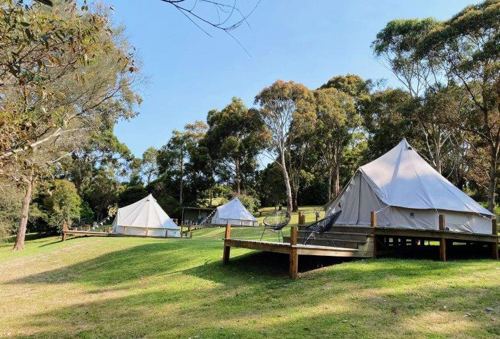 Iluka Retreat Glamping Village & Group Lodge Accommodation - Balnarring