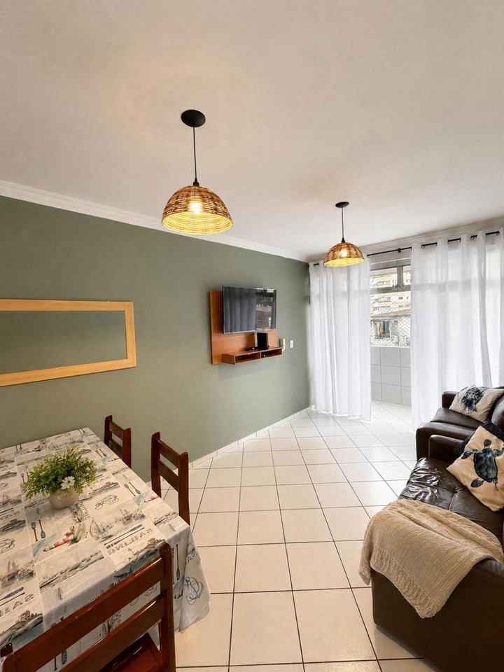 Apartamento Uma Quadra Da Praia Das Astúrias - Santos