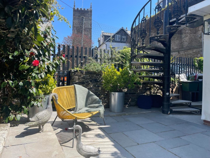 Just B Co U K -Town Centre, 2 X Double Bedroom Garden Apartment - 55" Smart Tv, Full Kitchen, Great Shower! St Elmo Cottage - Dartmouth