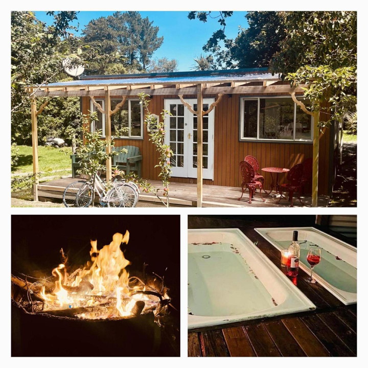 Wattle Creek Cottage - Country Cottage Retreat With Hot Tubs And Fire Pit - West Coast