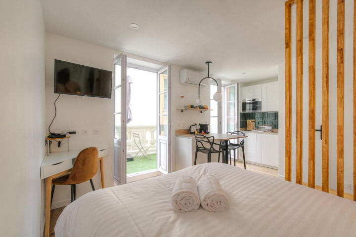 Joli Studio Climatisé Avec Terrasse - Lyon Centre - Vénissieux
