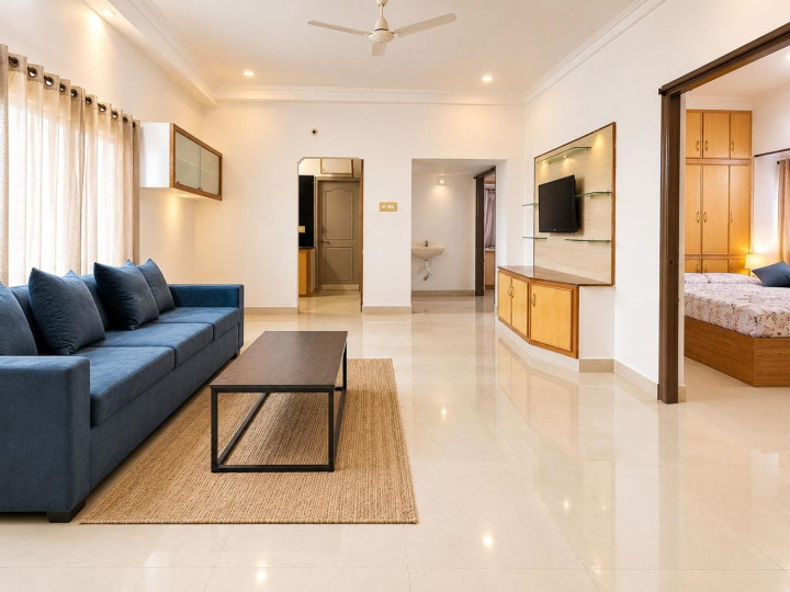 Grand And Spacious 2bhk Apartment With A Kitchen In Tirupati - Tirupati