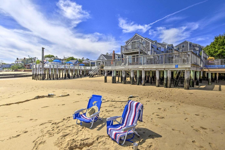 Harbor Views + Private Deck: Waterfront P-town Apt - Provincetown, MA