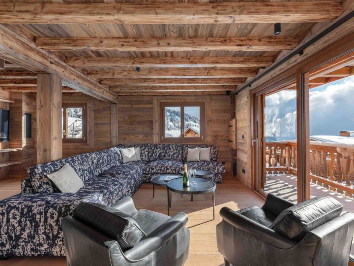 Chalet Pour 10 Avec Sauna Et Confort à Les Saisies - Crest-Voland