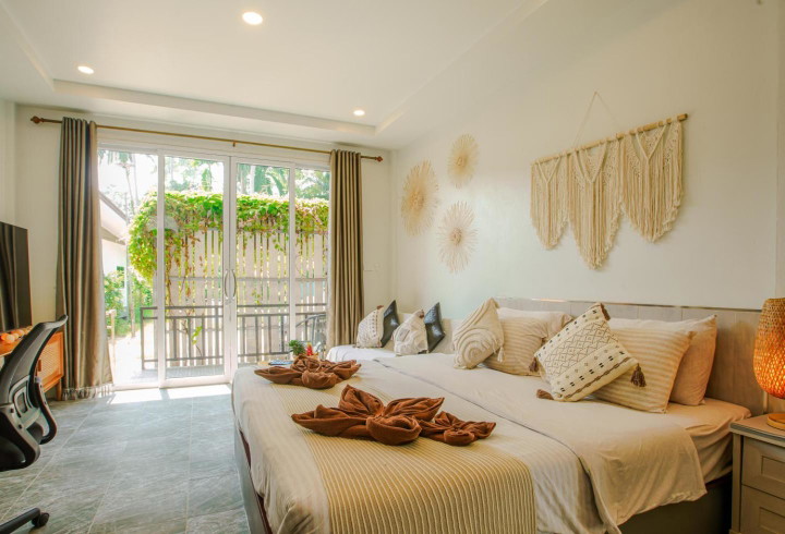 Charming Condo - 2mn Zenbeach - Heart Of Srithanu - 4k Smarttv - Ko Pha Ngan