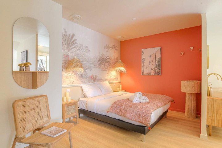 Suite Romantique Climatisée Parking Proche Lyon 6 - Villeurbanne