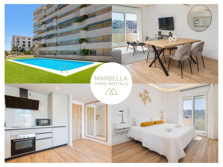 Marbella Home Rentals - Marina Banus, Puerto Banus, 2br Renovated, Pool & Parking - Puerto Banús