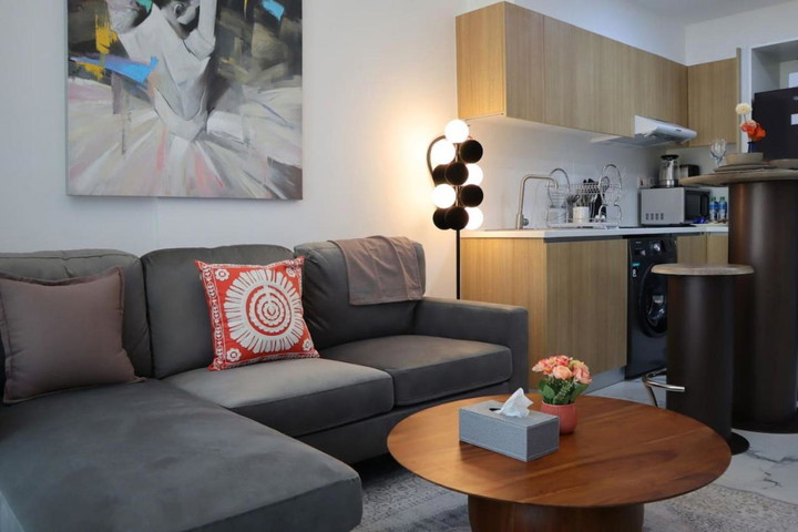 Luxe 1br Haven - Calm Modern Escape - Abou Dabi