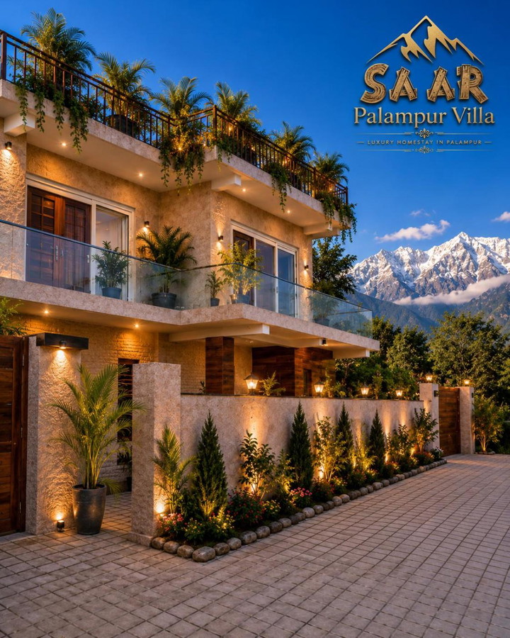 Saar Palampur Villa 5 Bhk With Dhauladhaar Mountains View - Palampur