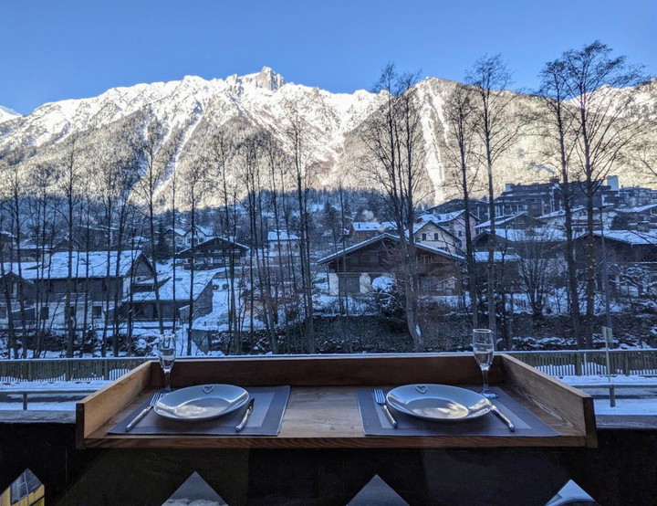 Mountain View Apartment - Chamonix Centre, Free Parking - Les Houches