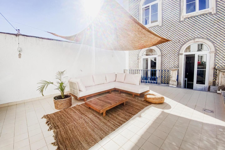 Pateo Do Mercado - Apartamento No Centro Histórico Com Terraço - Santarém