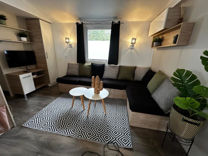 Mobil Home Grand Confort - Camping Les Oyats 4 éToiles - Seignosse
