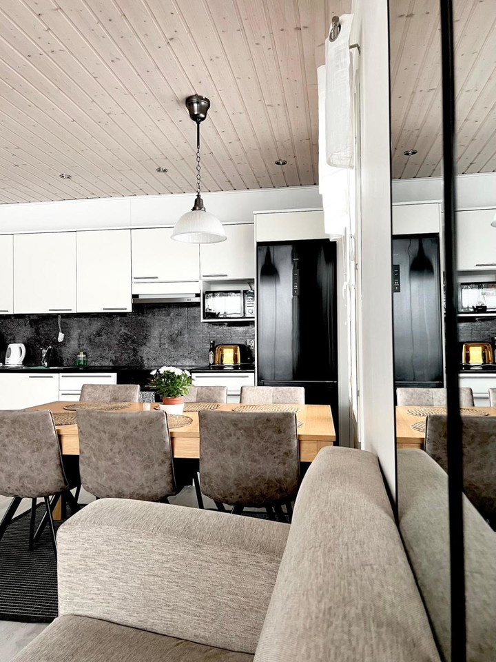 Kulta Villa, Keskellä Vuokattia Sisältyy Sauna, Ilmainen Pysäköinti, Wi-fi, 65smarttv, Oma Pieni Piha Alue, Sopii Perheille - Finland
