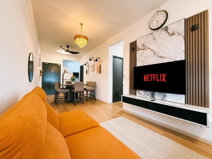 Aston Acacia Retreat 3br For 8 Pax With Coway Water Wifi & Netflix - Bukit Mertajam