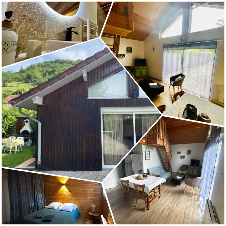 Gîte Du Moulin - Confort Et Nature - 2 Chambres Avec Jardinet à Montgesoye, Vallée De La Loue - France