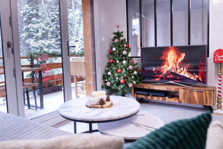 Studio Cabine Au Loup Blanc Avec Vue Mont Blanc - Saint-Gervais-les-Bains