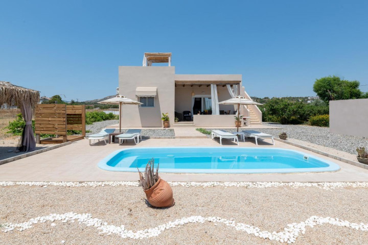 Gennadi Serenity House- Beachfront Villa With Pool - Greece