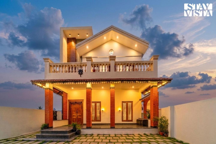 Bean & Brick Villa By Veo, Stayvista - 4bhk With Pet Friendly & Garden - Chikmagalur