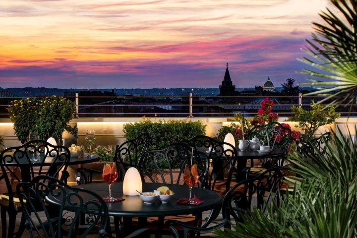 Marcella Royal Hotel - Rooftop Garden - 로마