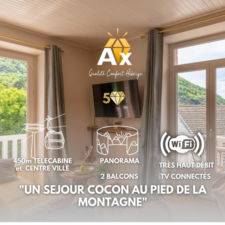 Le Grillon De Pongo Elegant T2 Avec Balcons - Plateau de Beille