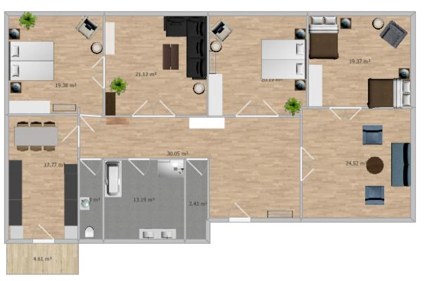 Innsbruck Residence - 3 Bedroom Apartment - インスブルック