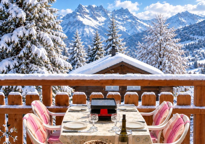 Nid Des Alpes, Vue Montagne & Balcon Sud - Kanton Waadt