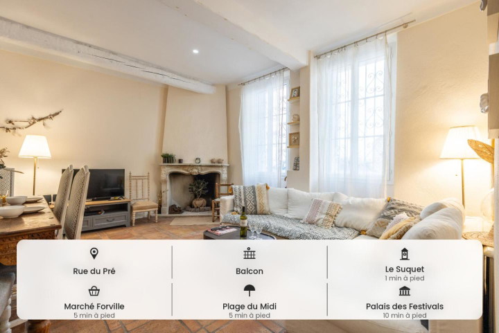 Maison De Ville 100m2- Suquet Centre Historique A3b113 - La Roquette-sur-Siagne