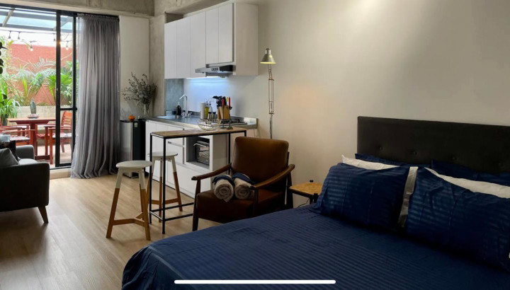 Loft Con Patio Privado - Medellín