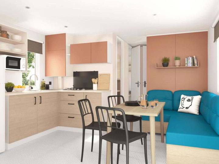 Mobil-home Charmant - 6 Pers. - Api-1-52-2847 - Challans
