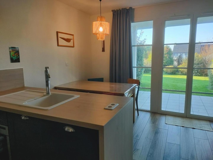 Ref 028 Bel Appartement Rdc Pour 4 Personnes Avec Terrasse Et Piscine L'été - Arzon