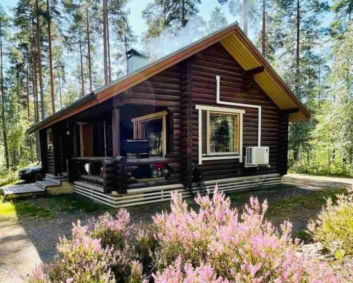 Uniikki Lomamökki Mäntymetsässä Järven Edustalla - Varsinais-Suomi