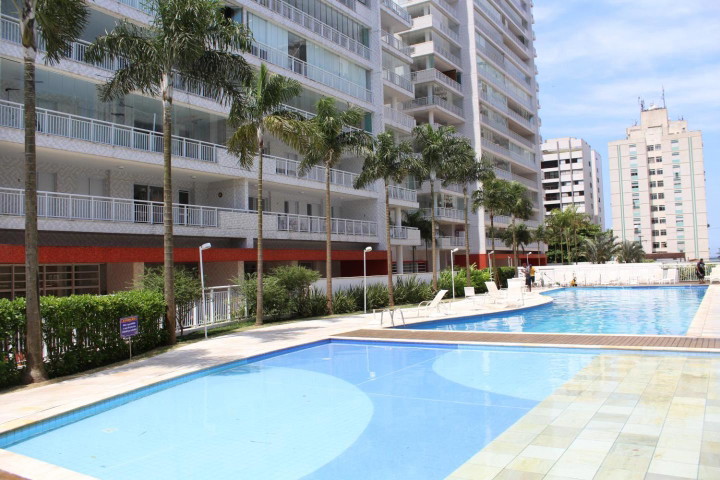 Apto Vista Mar Com Lazer Total - Guarujá